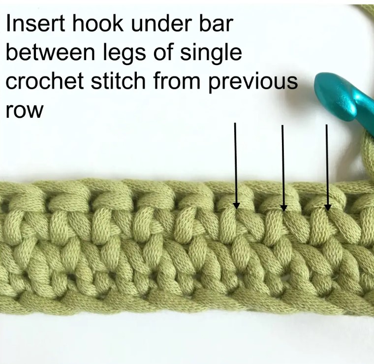 How to crochet the “Knit” Waistcoat or Center Single Crochet (csc) Stitch Tutorial — Brilliant ...