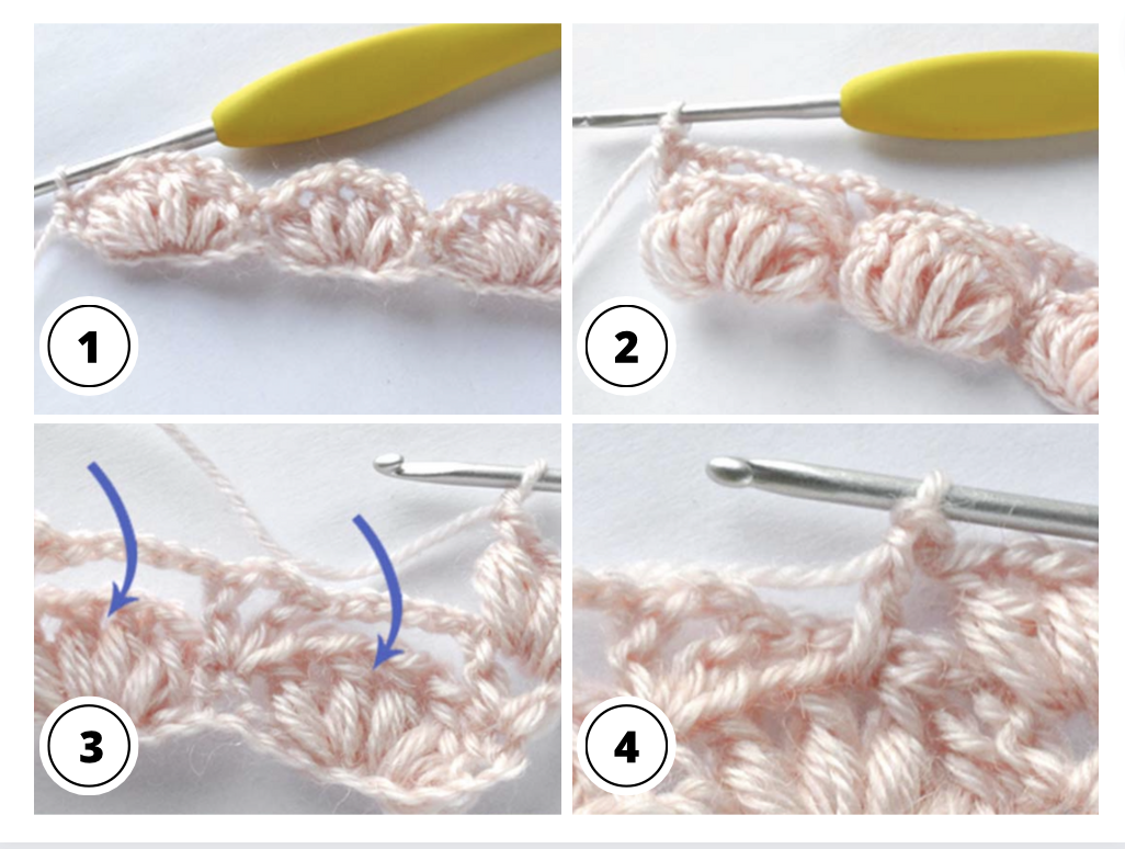 Crochet multicolor puff stitch tutorial — Brilliant Life Hacks