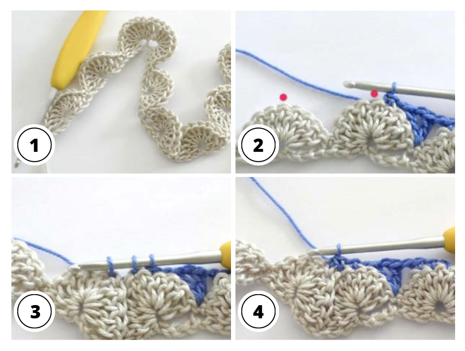 Crochet Ripple Shell Stitch — Brilliant Life Hacks