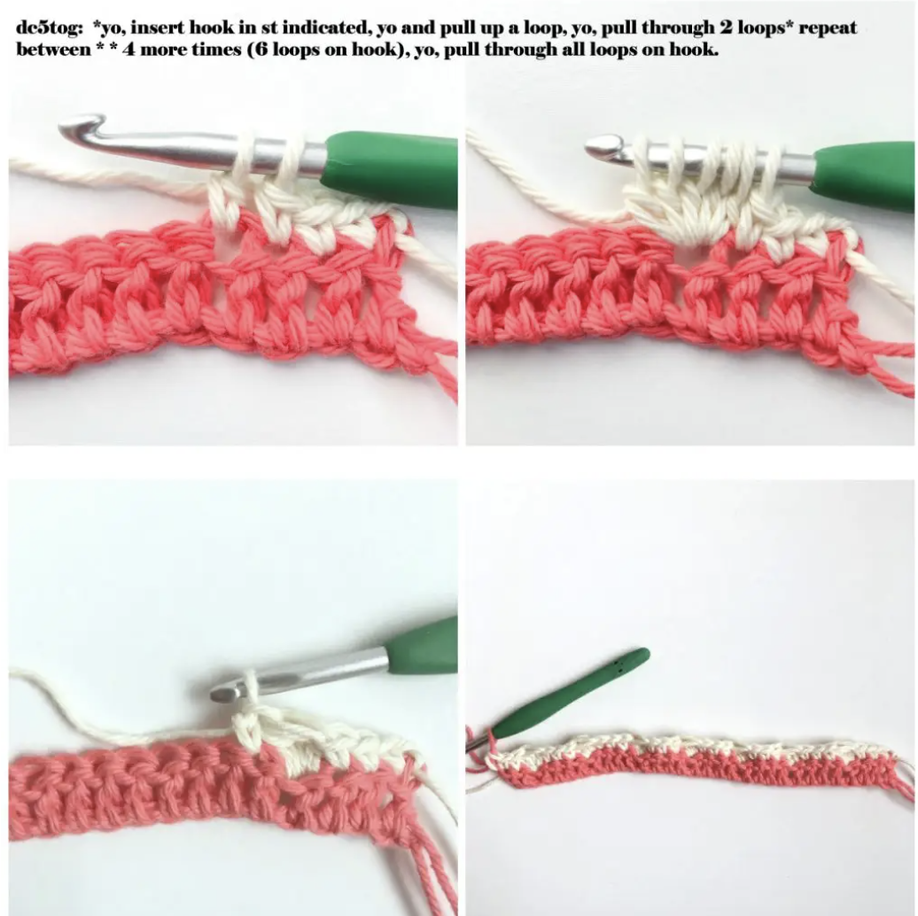 Blackberry Salad Crochet Stitch Photo Tutorial — Brilliant Life Hacks