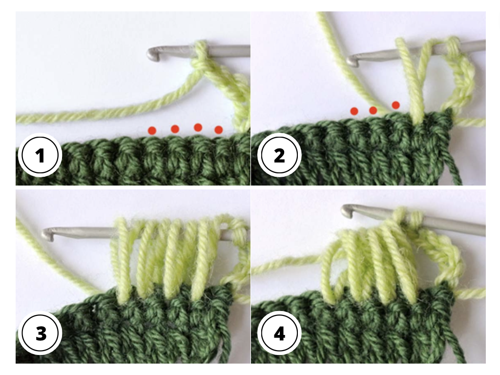 Long Loop Crochet Stitch Tutorial — Brilliant Life Hacks