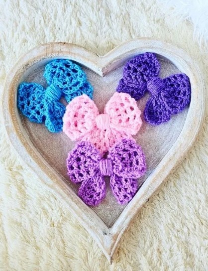 Crochet Mesh Bow Pattern Tutorial — Brilliant Life Hacks