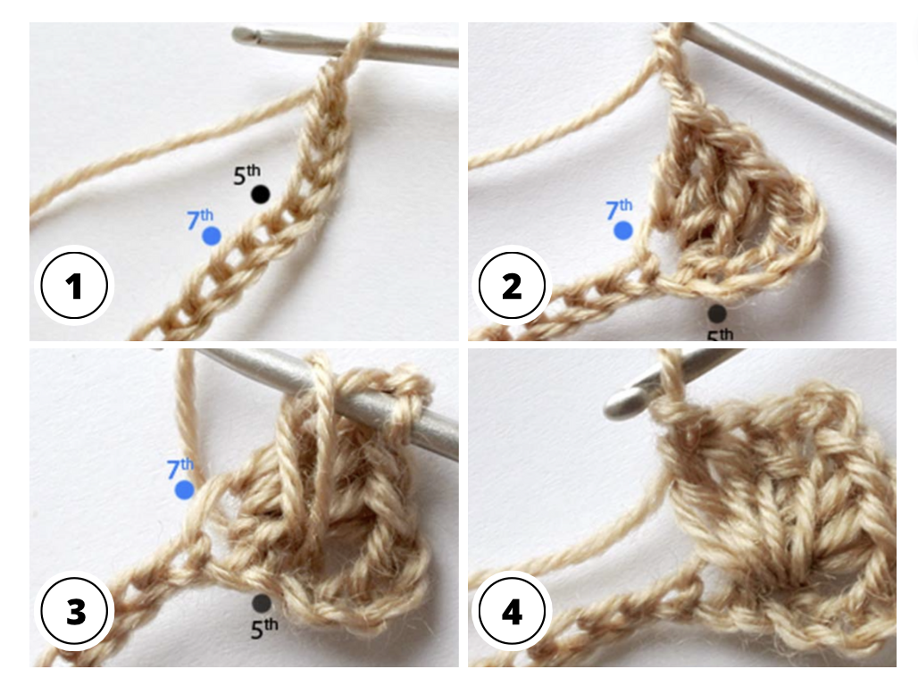 Crochet Coloured Square Stitch Tutorial — Brilliant Life Hacks