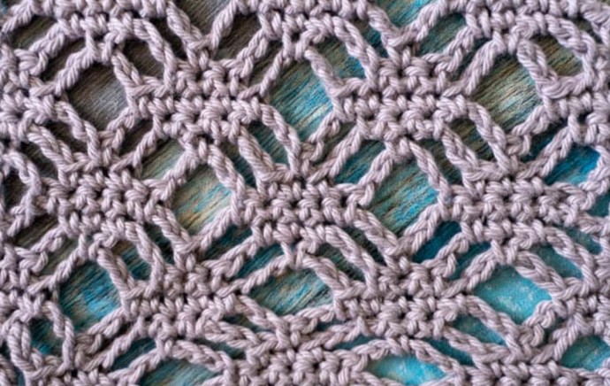 How to Crochet the Woven Lattice Stitch Photo Tutorial — Brilliant Life ...